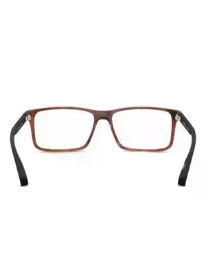 Emporio Armani Rectangle-frame Glasses