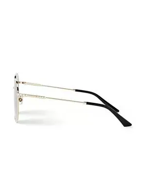 JIMMY CHOO Kamryn Round-frame Sunglasses