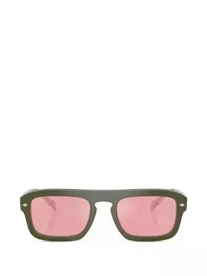 VOGUE EYEWEAR Rectangle Frame Sunglasses - Green