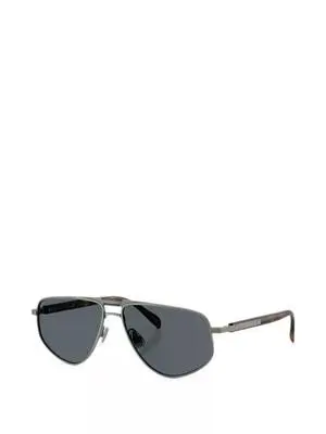 Brunello Cucinelli Dike Pilot-frame Sunglasses - Grey