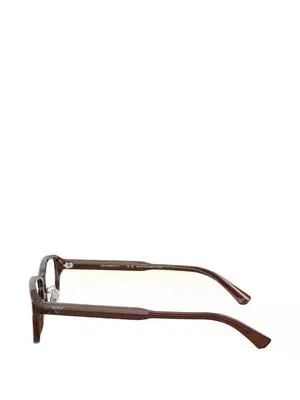Emporio Armani Rectangle Frame Eyeglasses