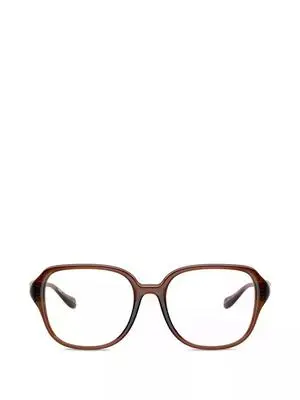 Versace Coach Round Frame Sunglasses - Brown