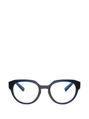 Dolce & Gabbana Oval-frame Glasses - Blue