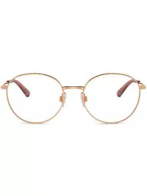 Dolce & Gabbana Round Frame Glasses - Pink