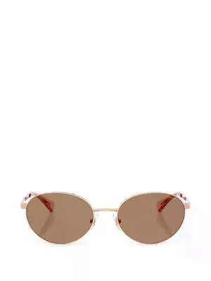 RALPH EYEWEAR Braided-arm Sunglasses - Pink