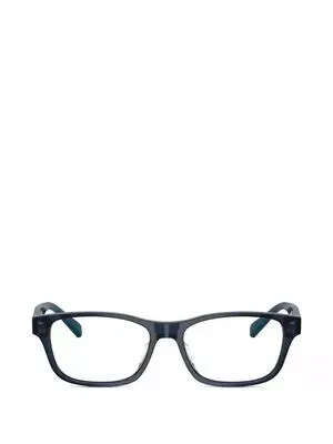POLO RALPH LAUREN EYEWEAR Rectangle Frame Eyeglasses - Blue