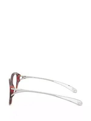 DIESEL® Tortoiseshell-effect Glasses - Red