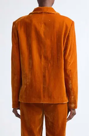 KIM SHUI Velvet Blazer