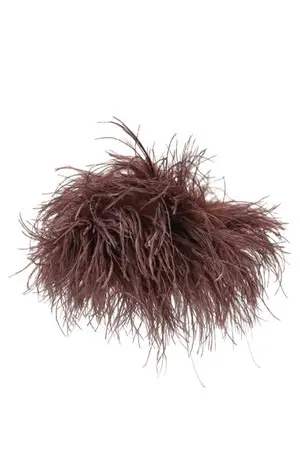L’ALINGI Karma Feather Crystal Top Handle Bag