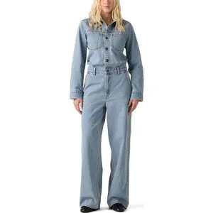 LEVI'S Heritage Long Sleeve Denim Jumpsuit - Broad City