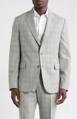 Paul Smith Tailored Fit Wool Suit - Grey