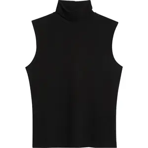 LESET Lauren Sleeveless Turtleneck