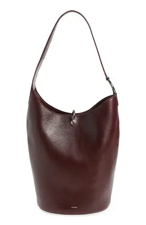 Rabanne Textured Leather Ring Tote