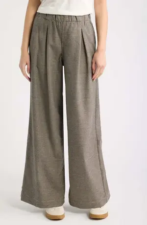 Marine Layer Allison Wide Leg Pleat Pants