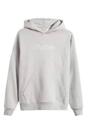 MALBON Fesque Relaxed Fit Cotton Hoodie