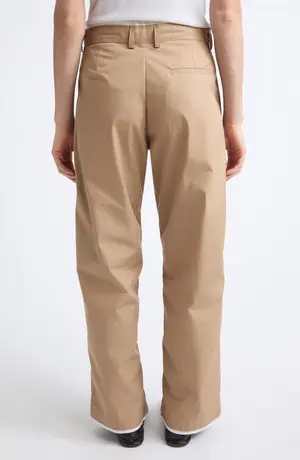 KUR Wide Leg Cotton Pants