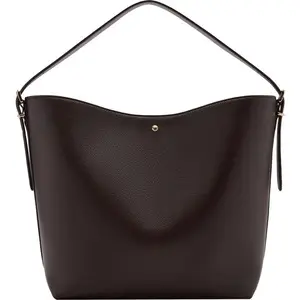 Mango Large Bucket Bag - Chocolate