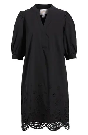Lilly Pulitzer® Mialeigh Eyelet Detail Cotton Shift Dress