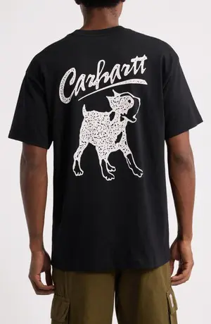 Carhartt Work In Progress Pup Organic Cotton Graphic T-shirt