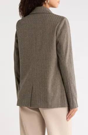 LIVERPOOL Herringbone Tweed Blazer