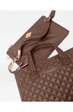 Mz Wallace Small Sutton Deluxe Ii Quilted Nylon Crossbody Bag
