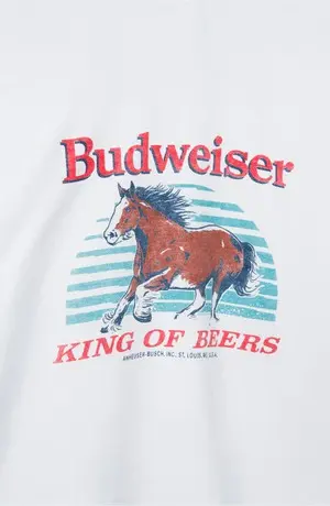 Junk Food Budweiser Clydesdale Graphic Sweatshirt