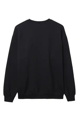 Junk Food Texans Helmet Crewneck Cotton Blend Sweatshirt