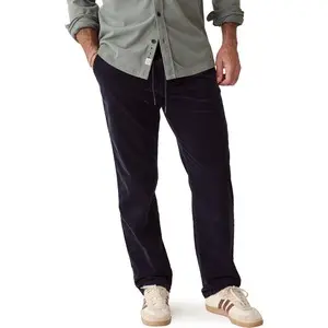 Marine Layer Saturday Relaxed Fit Corduroy Pants - Faded Navy