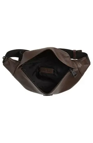 Moncler Small Durance Leather Belt Bag