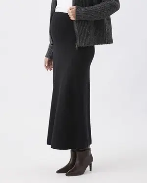 RIPE MATERNITY Annie A-line Knit Skirt