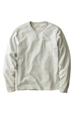 Marine Layer Luxe Slub Long Sleeve Pocket T-shirt