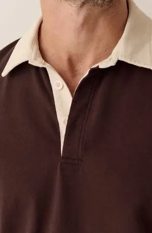 Marine Layer Organic Cotton Rugby Polo