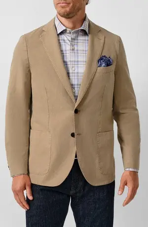 David Donahue Button Detailed Outerwear For Men