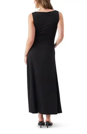RIPE MATERNITY Erika Ruched Sleeveless Maternity Dress