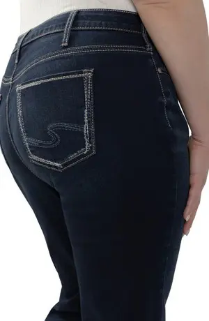 SILVER JEANS CO. Suki Mid Rise Slim Bootcut Jeans