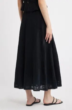 CLEOBELLA Gossamer Midi Skirt