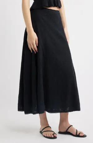 CLEOBELLA Gossamer Midi Skirt