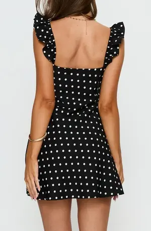 Princess Polly Beacall Polka Dot Minidress