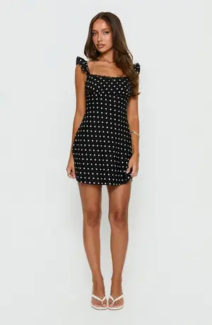 Princess Polly Beacall Polka Dot Minidress