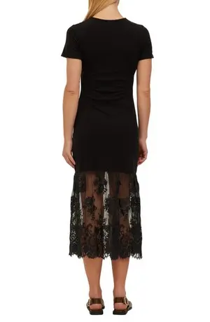 PROJECT SOCIAL T Lace T-shirt Dress