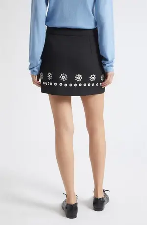 Stine Goya Button Detail Miniskirt