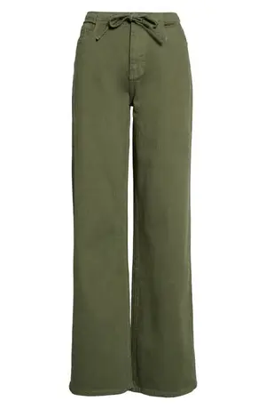 WARP + WEFT WARP+WEFT High Waist Wide Leg Jeans