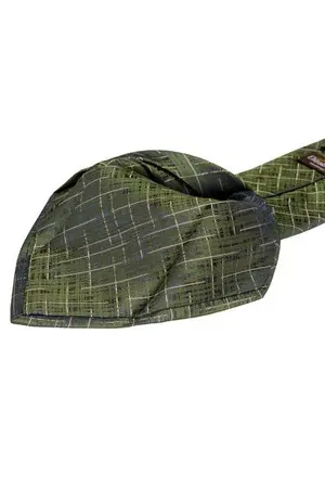 ELIZABETTA Morandisilk Jacquard Tie For - Green