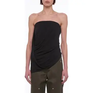 Helmut Lang Twist Tube Top Black