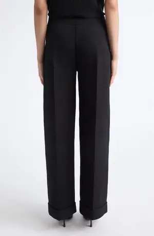 Lafayette 148 New York Thomas Straight Leg Pants