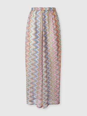 Missoni Zig Zag Printed Fabric Cover-up Trousers
