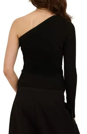 PROJECT SOCIAL T Ruched One Shoulder Top