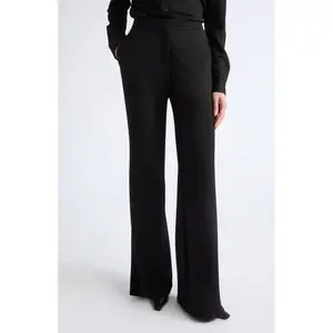 Lafayette 148 New York High-waisted Flare Leg Pants