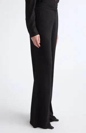 Lafayette 148 New York High-waisted Flare Leg Pants
