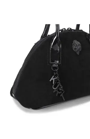 Kurt Geiger Sloane Suede Bowling Handbag